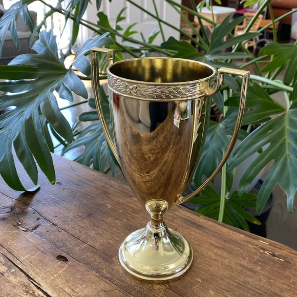 Vintage | Other | Vintage Freeman Gold Trophy Cup With Handles | Poshmark